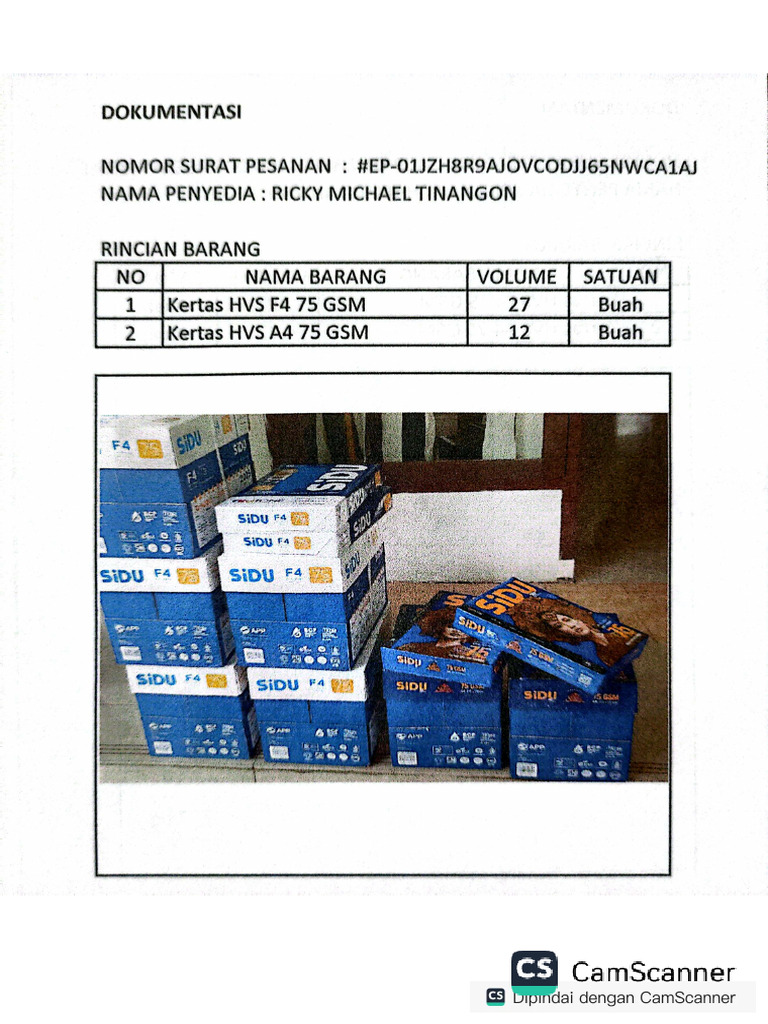 Dokumentasi Kertas Kepegawaian Dlhd | PDF