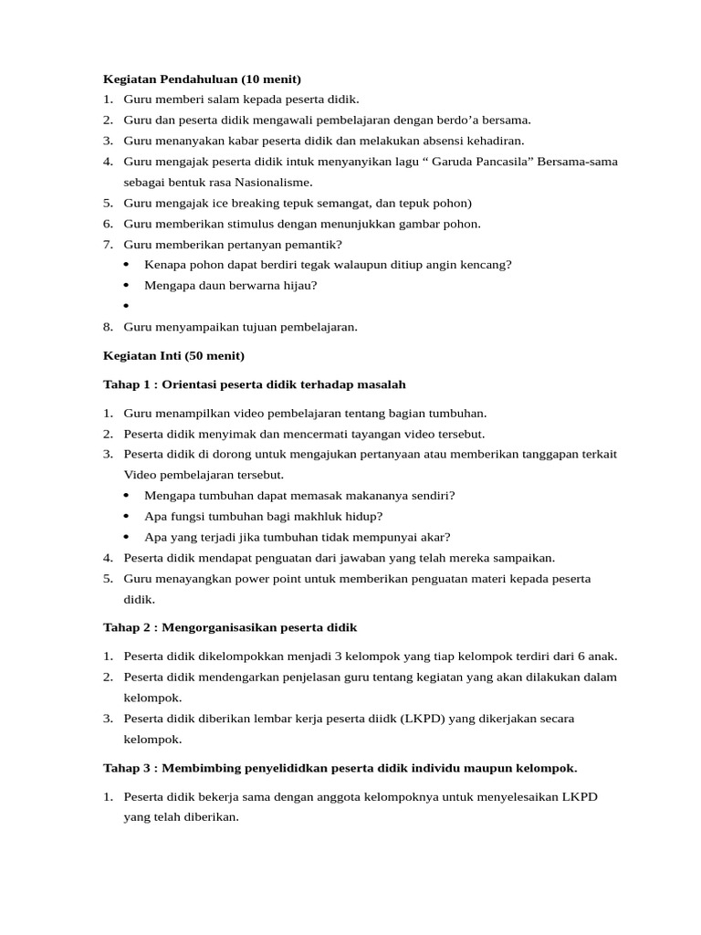 Modul Ajar Praktik Ukin | PDF