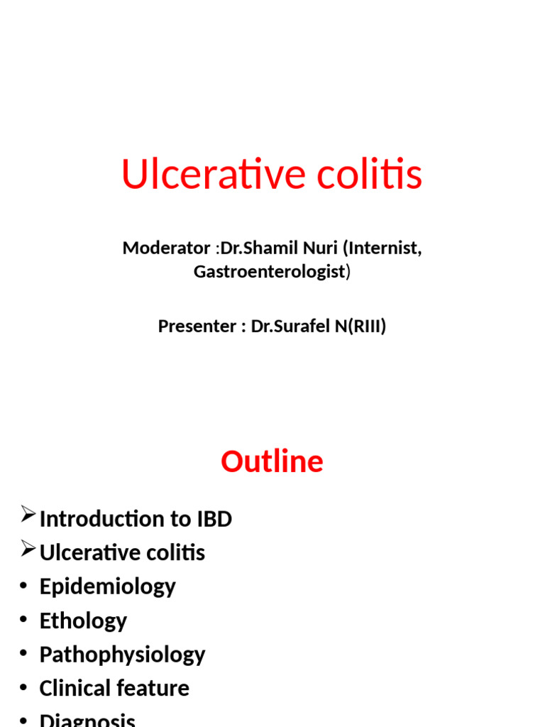 Ulcerative Colitis Overview and Insights | PDF | Ulcerative Colitis ...