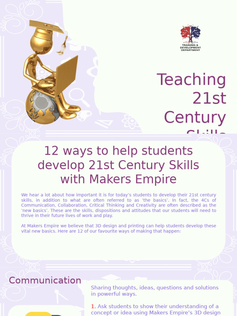 Teaching 21st Century Skills | PDF | Critical Thinking | Thought