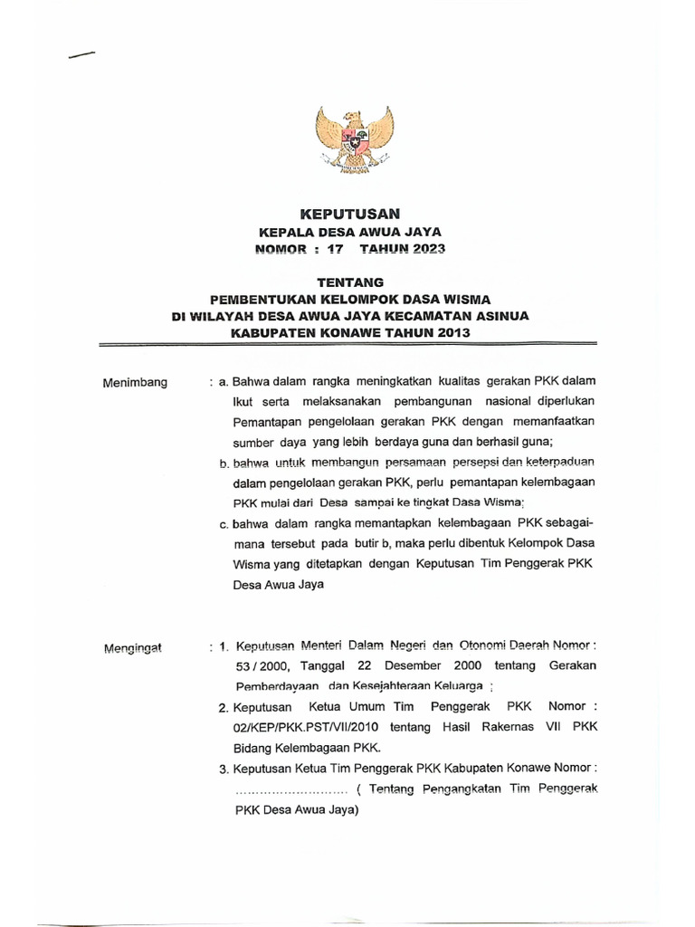 SK Dasa Wisma | PDF