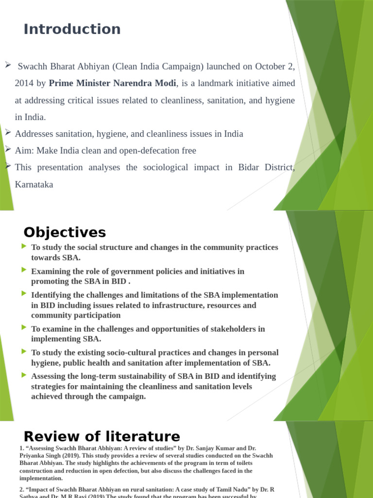 Swaccha Bharat Abhiyana VK Sir.. | PDF | Policy | Sanitation
