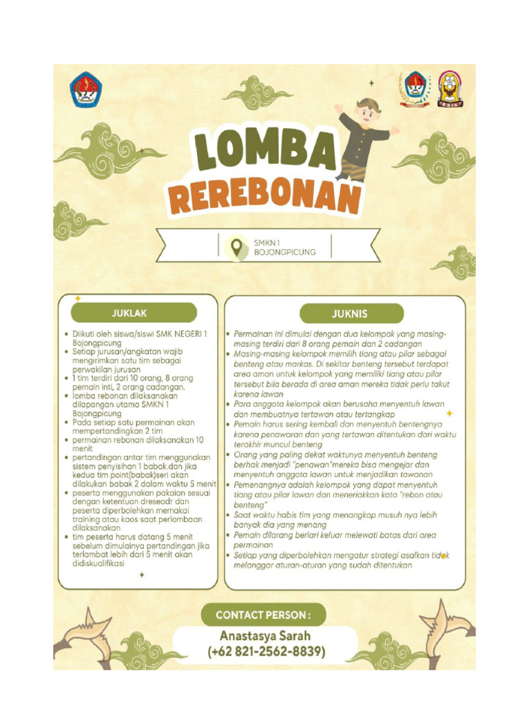 Pamflet Classmeeting | PDF