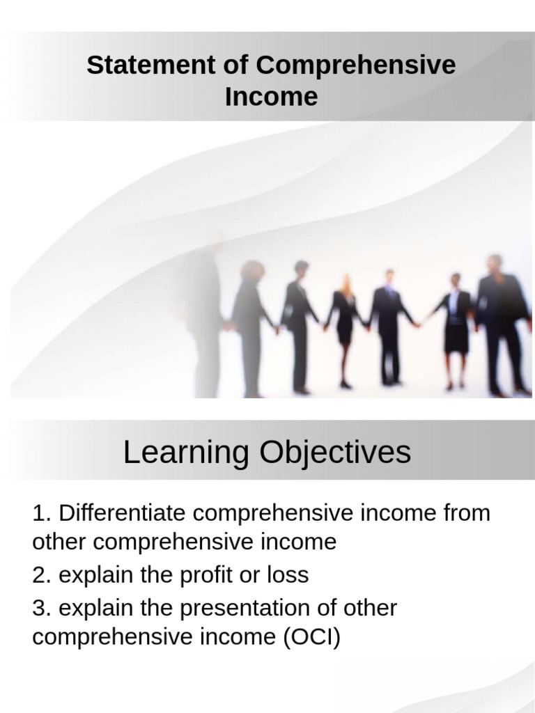 Comprehensive Income Explained | PDF | Income Statement | Income