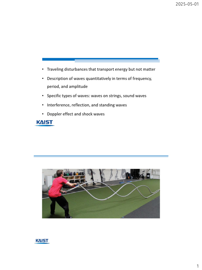 PH141 - Chapter14 | PDF | Waves | Wavelength