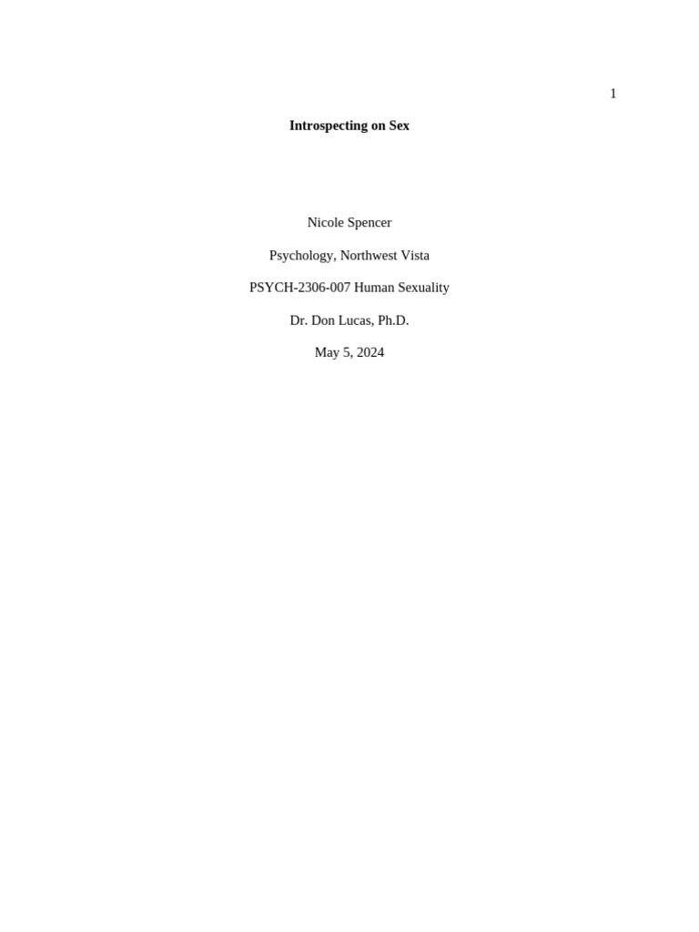 Understanding Sexuality And Intimacy Pdf Intimate Relationships