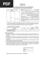 Utilization Certificate GFR-12-C Form of Utilization Certificate | PDF
