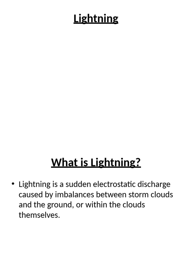 Lightning Presentation | PDF