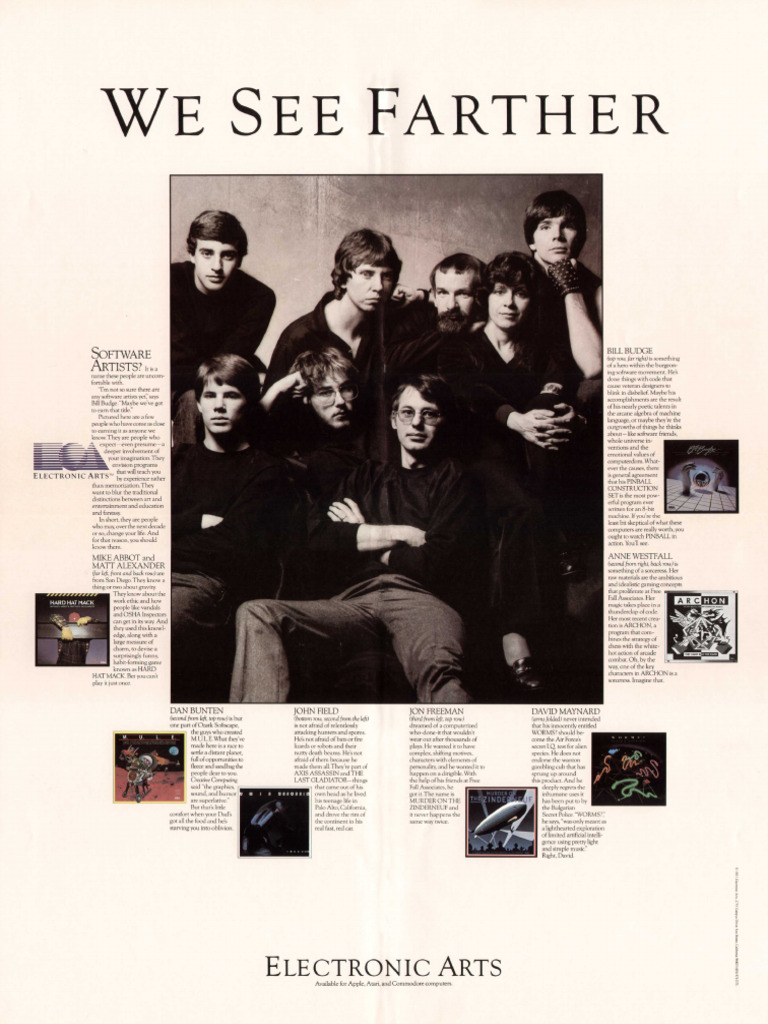 Electronic Arts - We See Farther (1983) | PDF