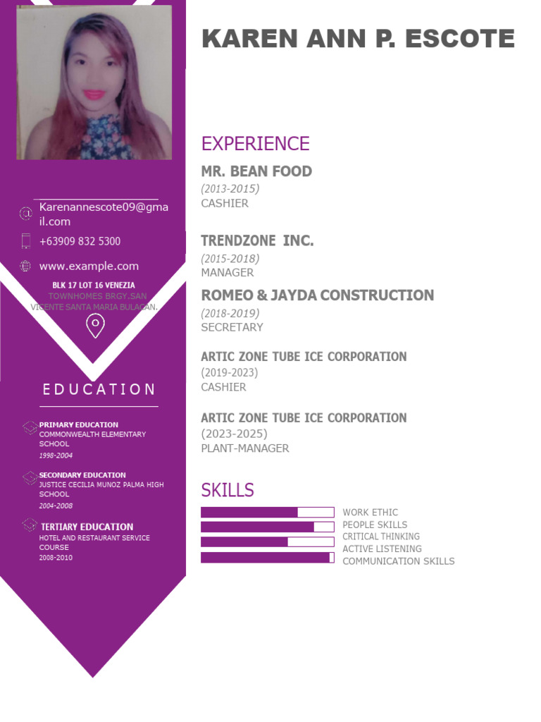 Karen Resume 1 | PDF
