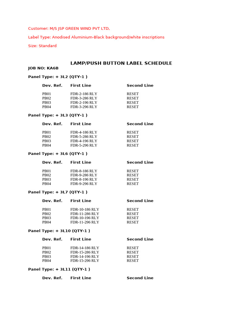 Lamp | PDF