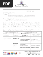 SELG Officers 2025-2026 | PDF