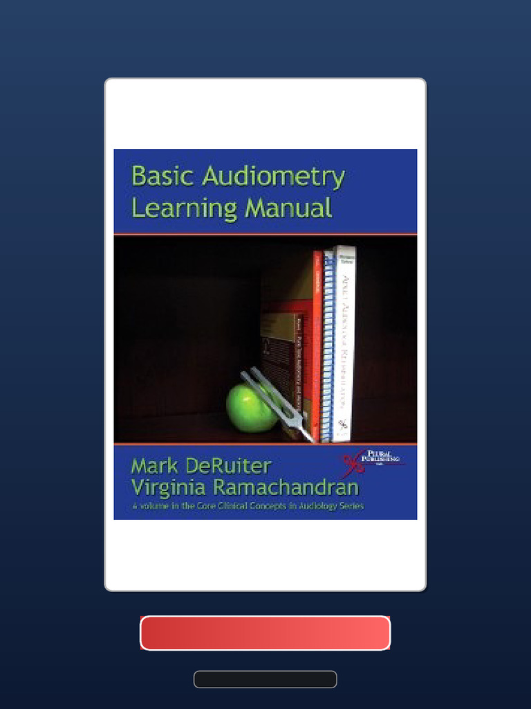 Basic Audiometry Learning Manual Test Bank Available Instantly | PDF ...