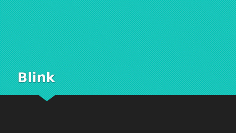 프레젠테이션 Blink | PDF