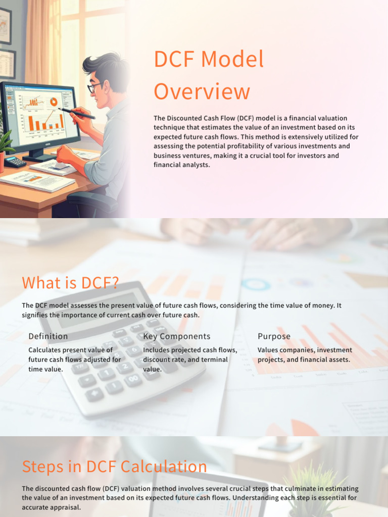 DCF Model Overview | PDF | Discounted Cash Flow | Valuation (Finance)