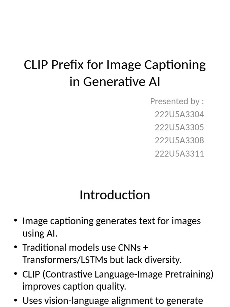 Image Captioning | PDF