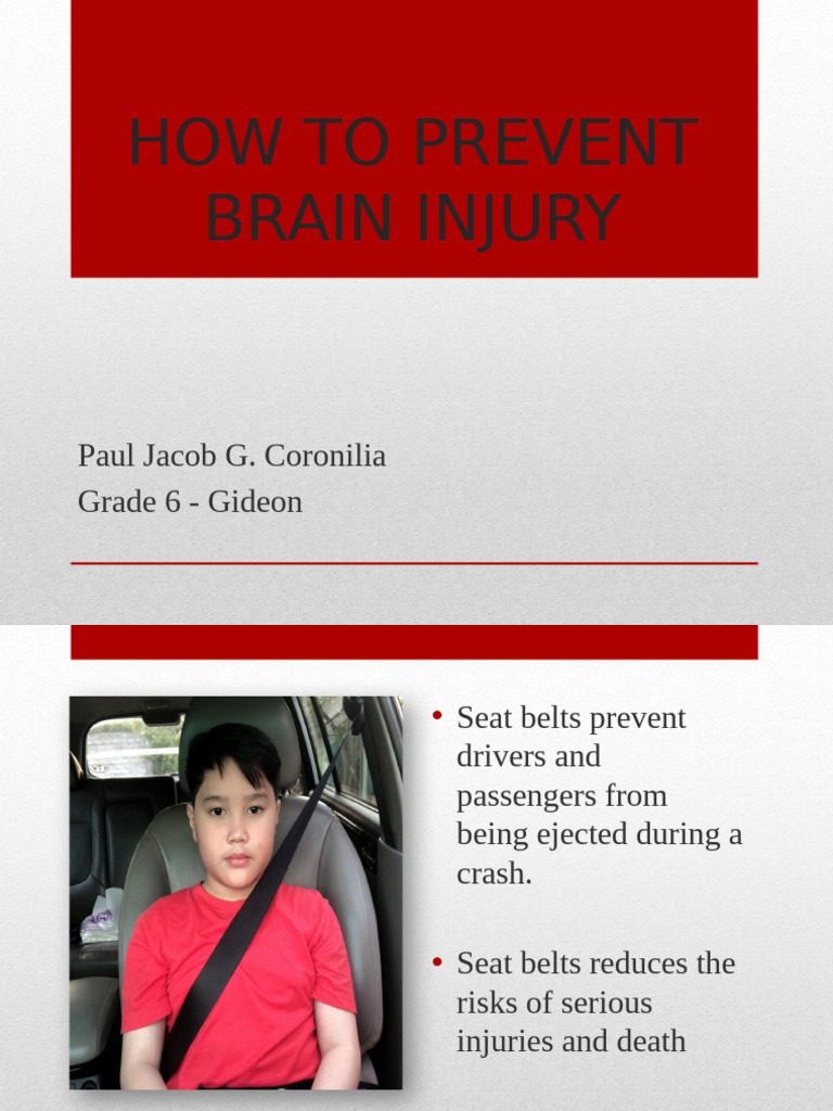 Preventing Brain Injury Tips | PDF