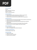 Class 9 Employability Skills Overview | PDF