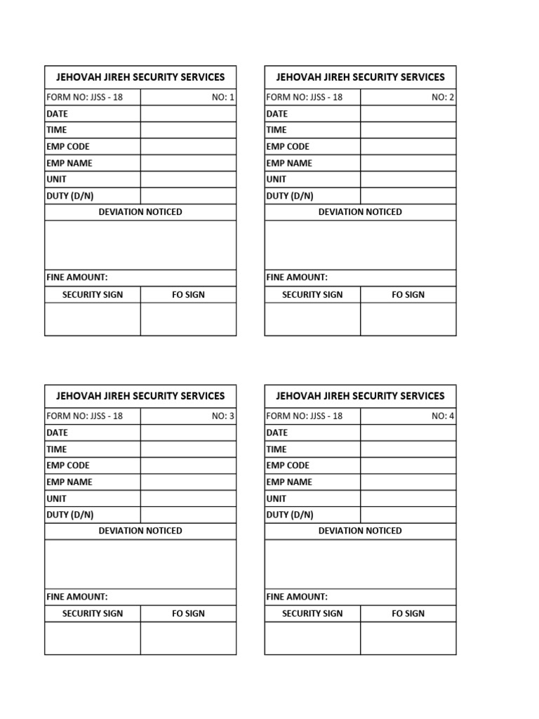 Deviation Slip PDF | PDF