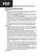 Administrative Officer II Exam Guide | PDF | Appropriations Bill ...