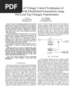 Remote Tap Changer Control Overview | PDF | Transformer | Electrical ...