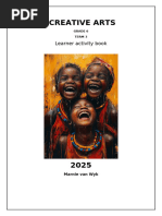 Visual Arts Term 3 Learner 2025 | PDF | Drawing | Shape