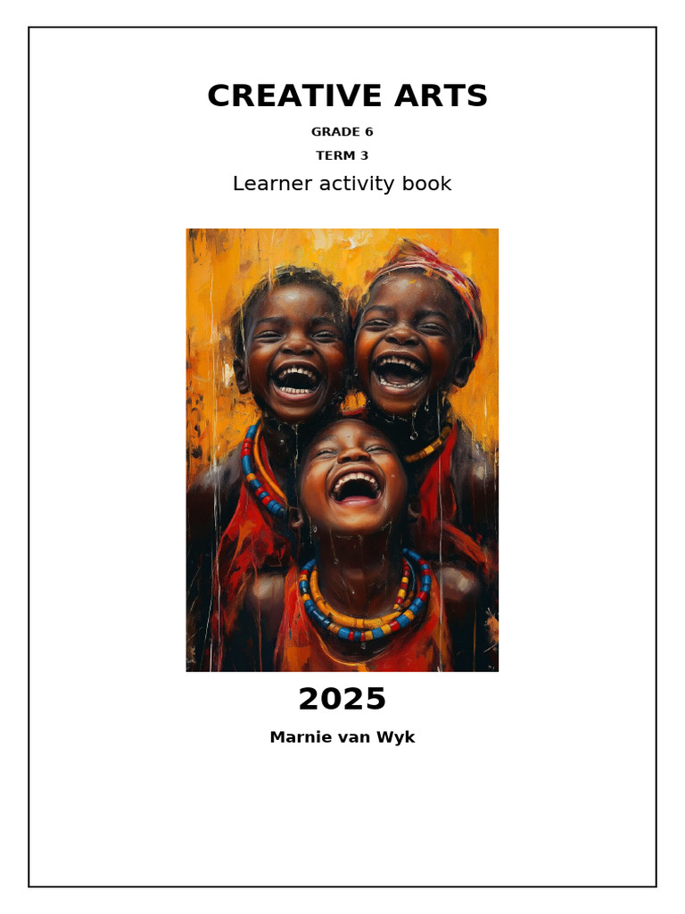 Creative Arts Grade 6 Learner Term 3 2025 | PDF | Waste | Recycling