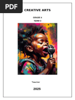 Creative Arts Grade 6 Learner Term 3 2025 | PDF | Waste | Recycling