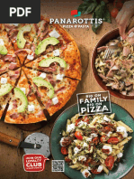 Panarottis Takeaway Menu 2024 | PDF | Sausage | Pizza