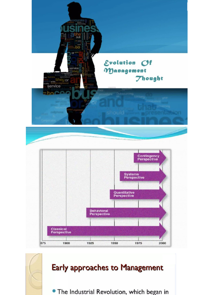 Evolution of Management | PDF