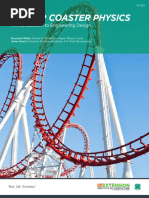 The Potential and Kinetic Energy in Roller Coasters | PDF