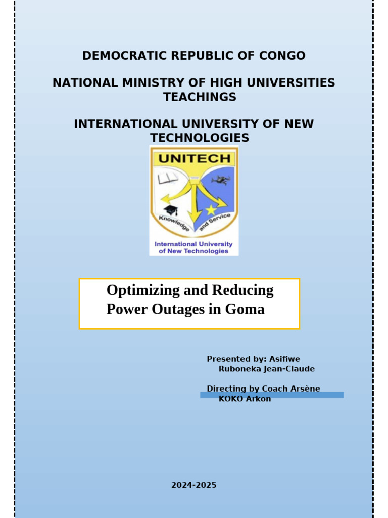 Detailed Report On Optimizing and Reducing Power O... | PDF | Power ...