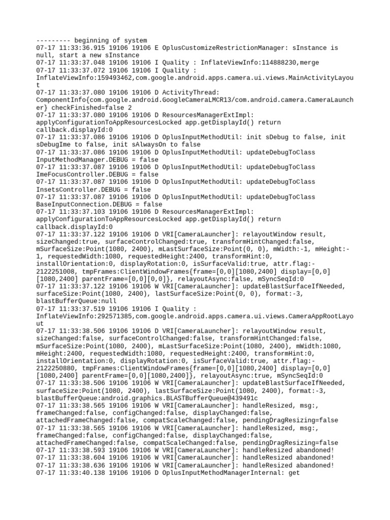 Logcat 1752741221116 | PDF | Software Engineering | Computer Architecture