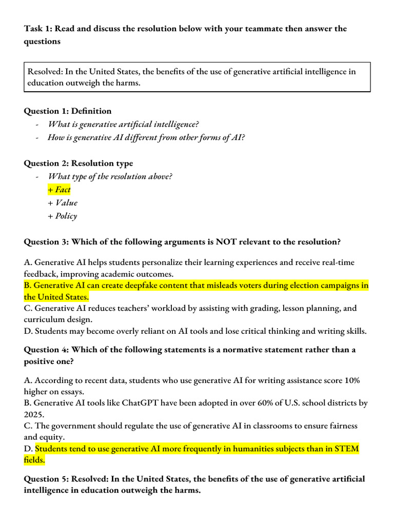 [WS1] Resolution analysis | PDF