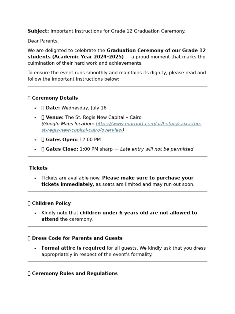 First Ceremony | PDF