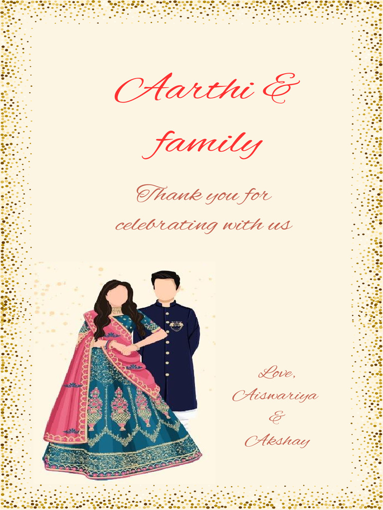 Aarthi & Family | PDF