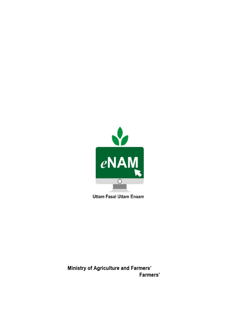 e-NAM Operational Guidelines for Farmers | PDF | Market (Economics ...