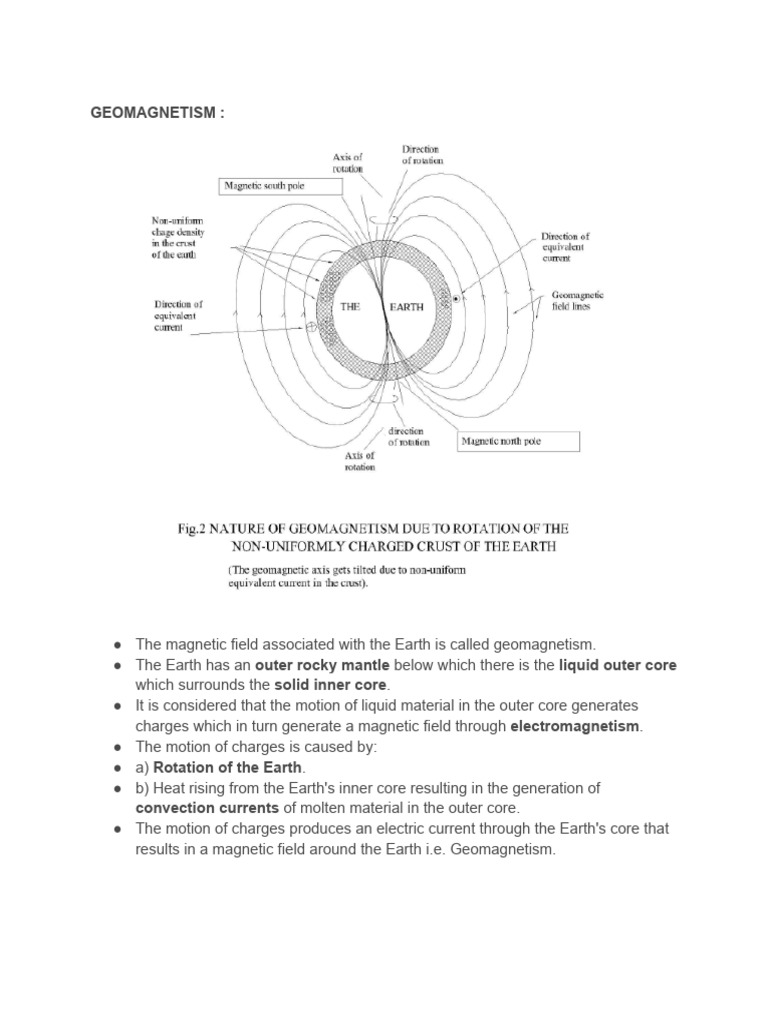 Geomagnetism and Paleomagnetism | PDF