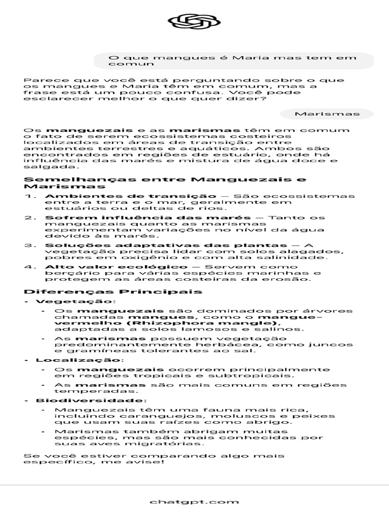 Mangues e Maria | PDF