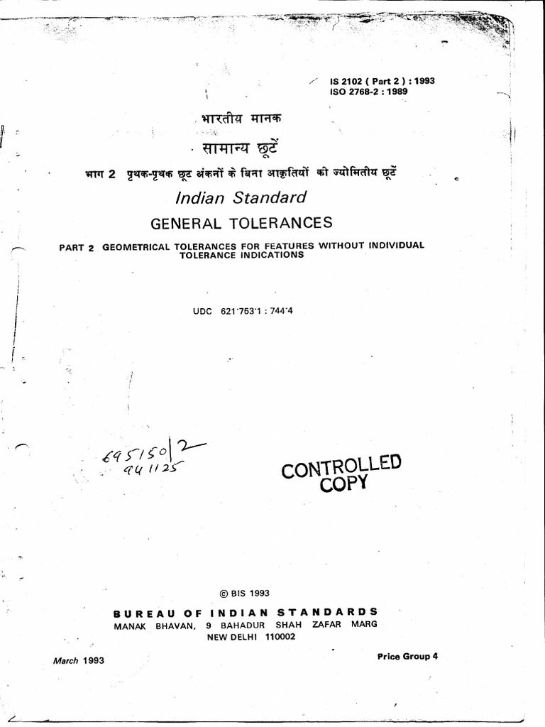 IS 2102 (Part 2) | PDF