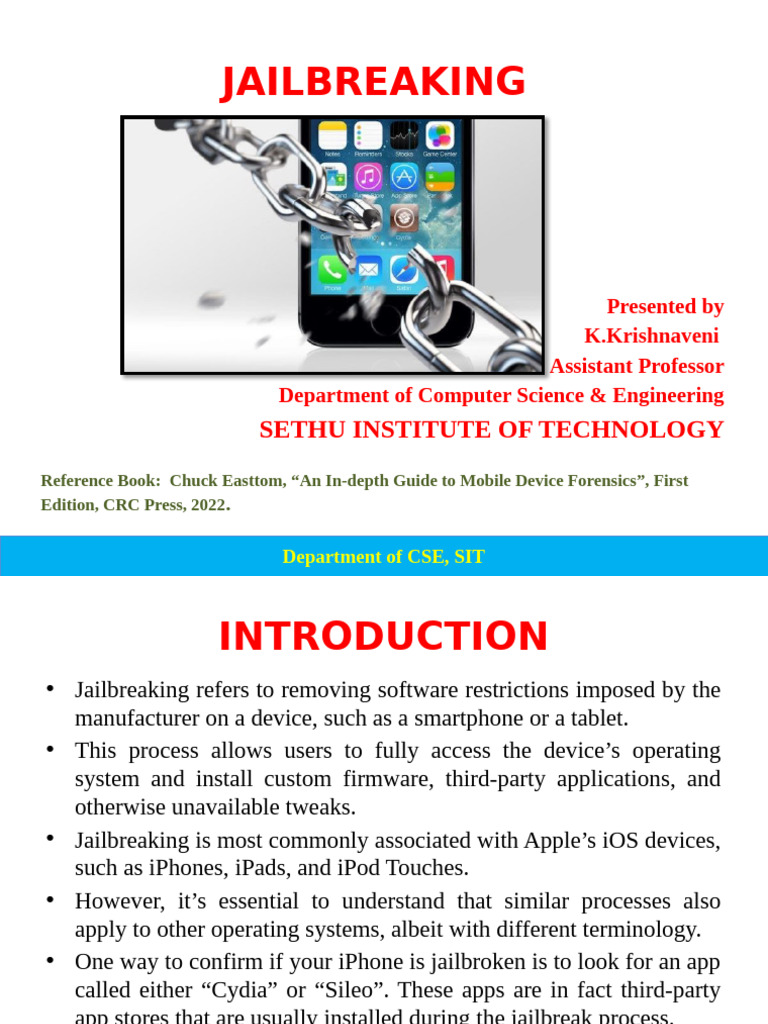 Jailbreaking Filesystem | PDF | Computing | Software