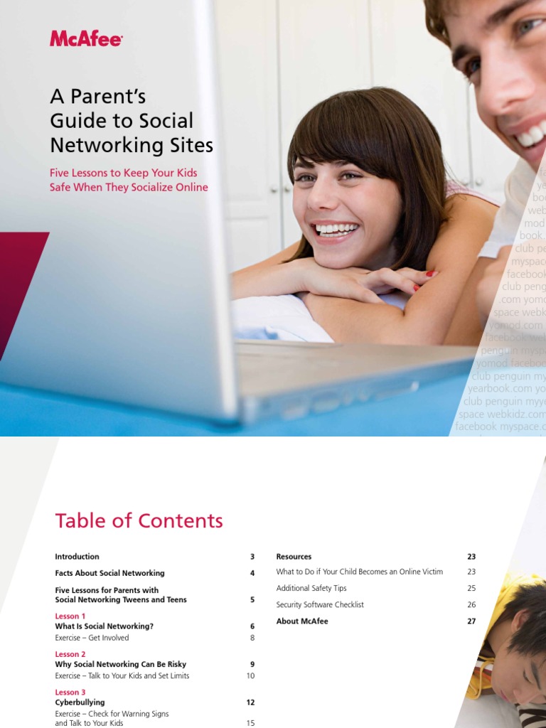 A Parent's Guide To Social Networking Sites: Five Lessons To Keep Your ...