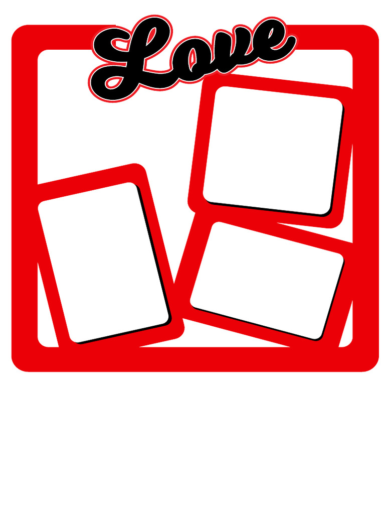 Love Red Standee | PDF