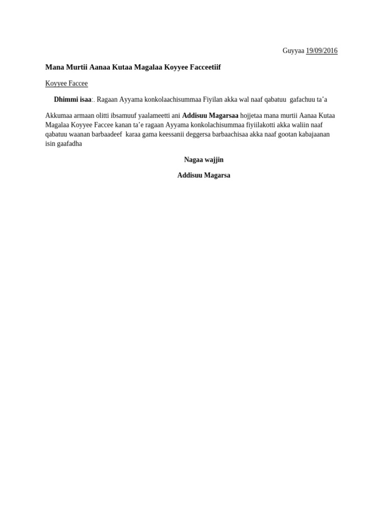 Addisu | PDF