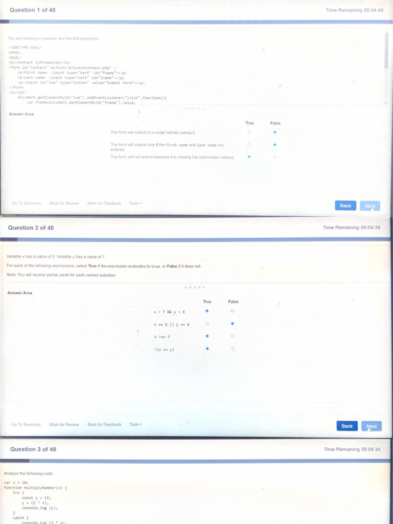 JS GLOBAL Question Bank 3 | PDF