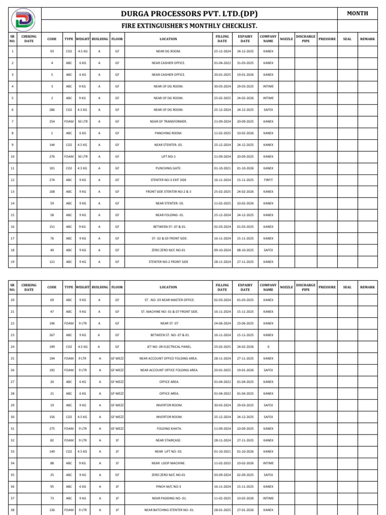 Fire Extinguisher Refill Prices PH | PDF | Gases | Continuum Mechanics