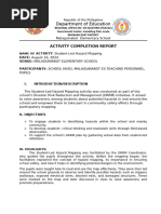 DepEd Accomplishment Report Template | PDF | Business