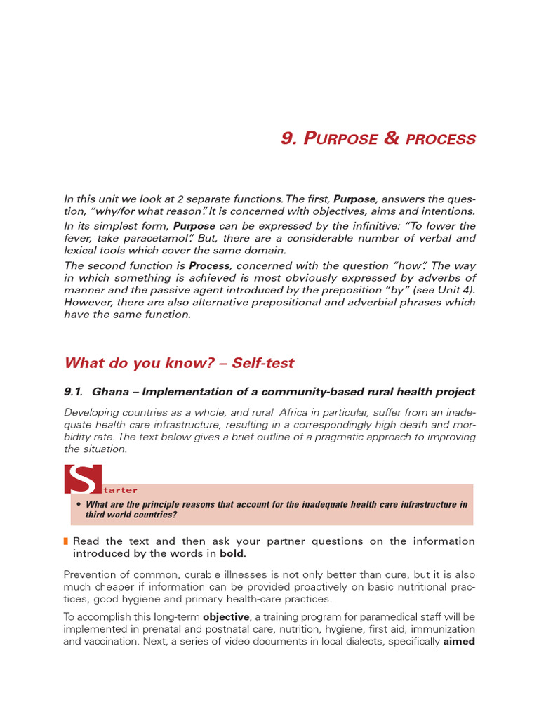 Understanding Purpose and Process | PDF | Medicine | Clinical Medicine