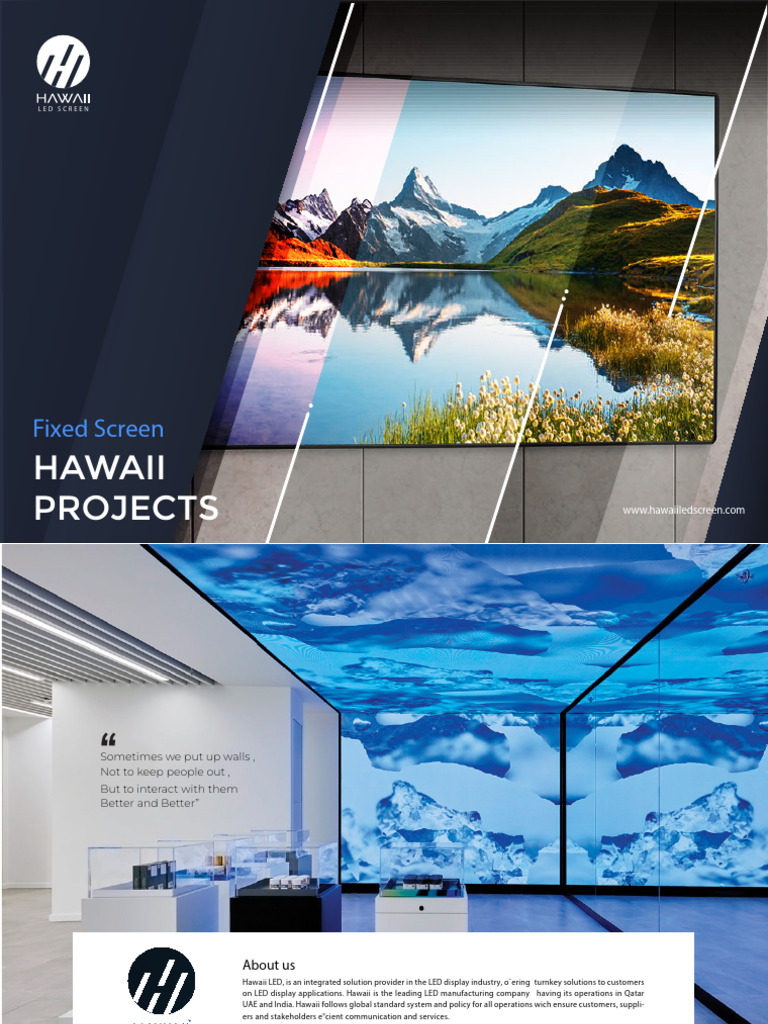 LED Video Wall Solutions in Hawaii | PDF