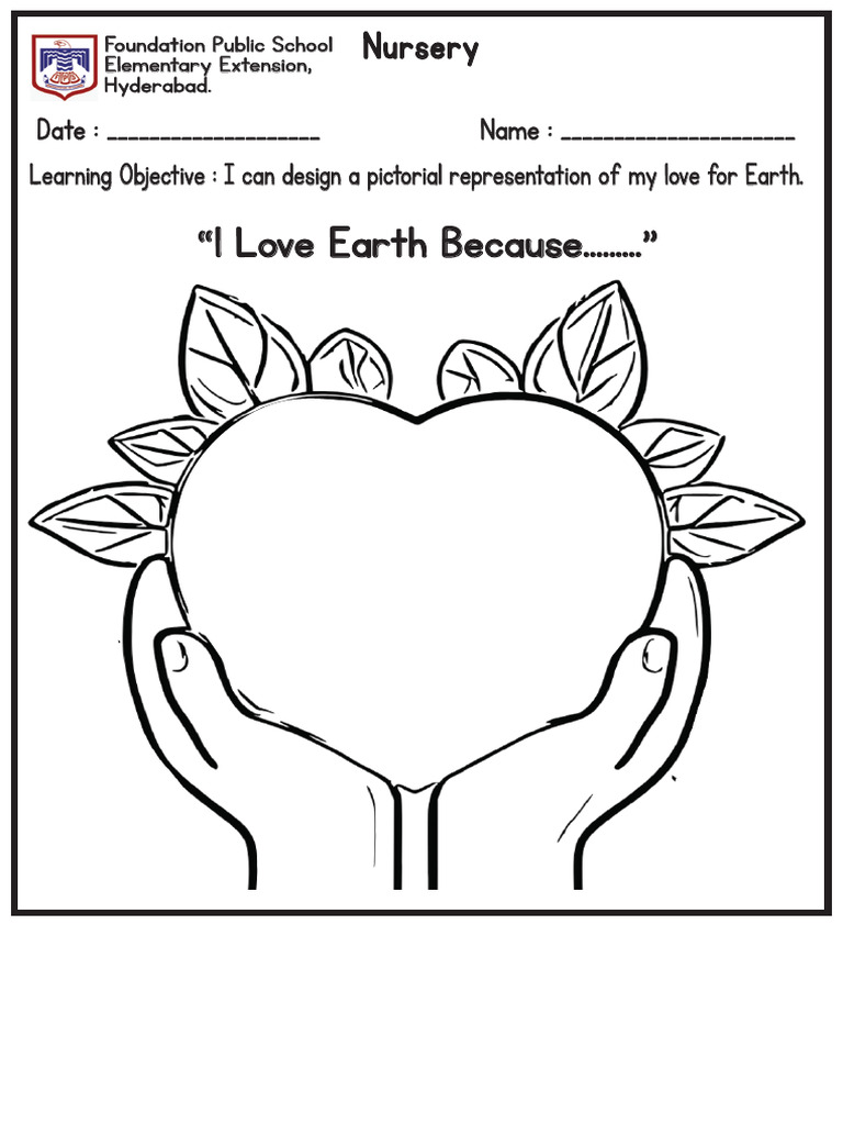 I Love Earth Because (Poster) . | PDF